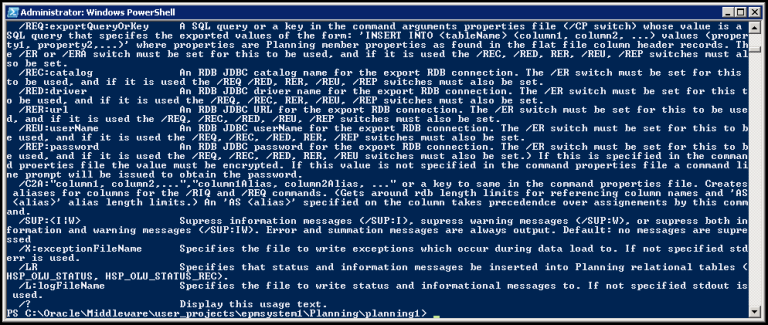 PowerShell and Hyperion: The Outline Load Utility - EPM Marshall